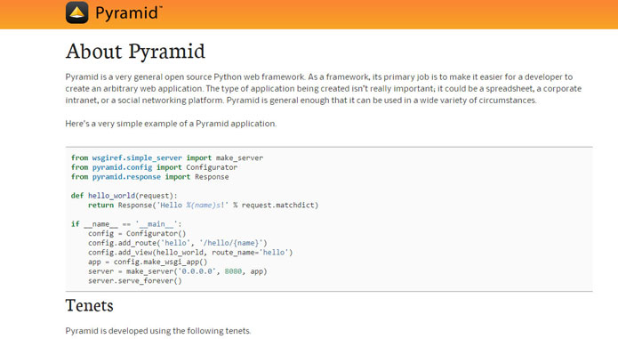 Python网页开发框架5个最好的python Web开发框架 Csdn博客