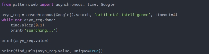 python nlp_将Python用于NLP：Pattern 库简介_weixin_39950552的博客-CSDN博客